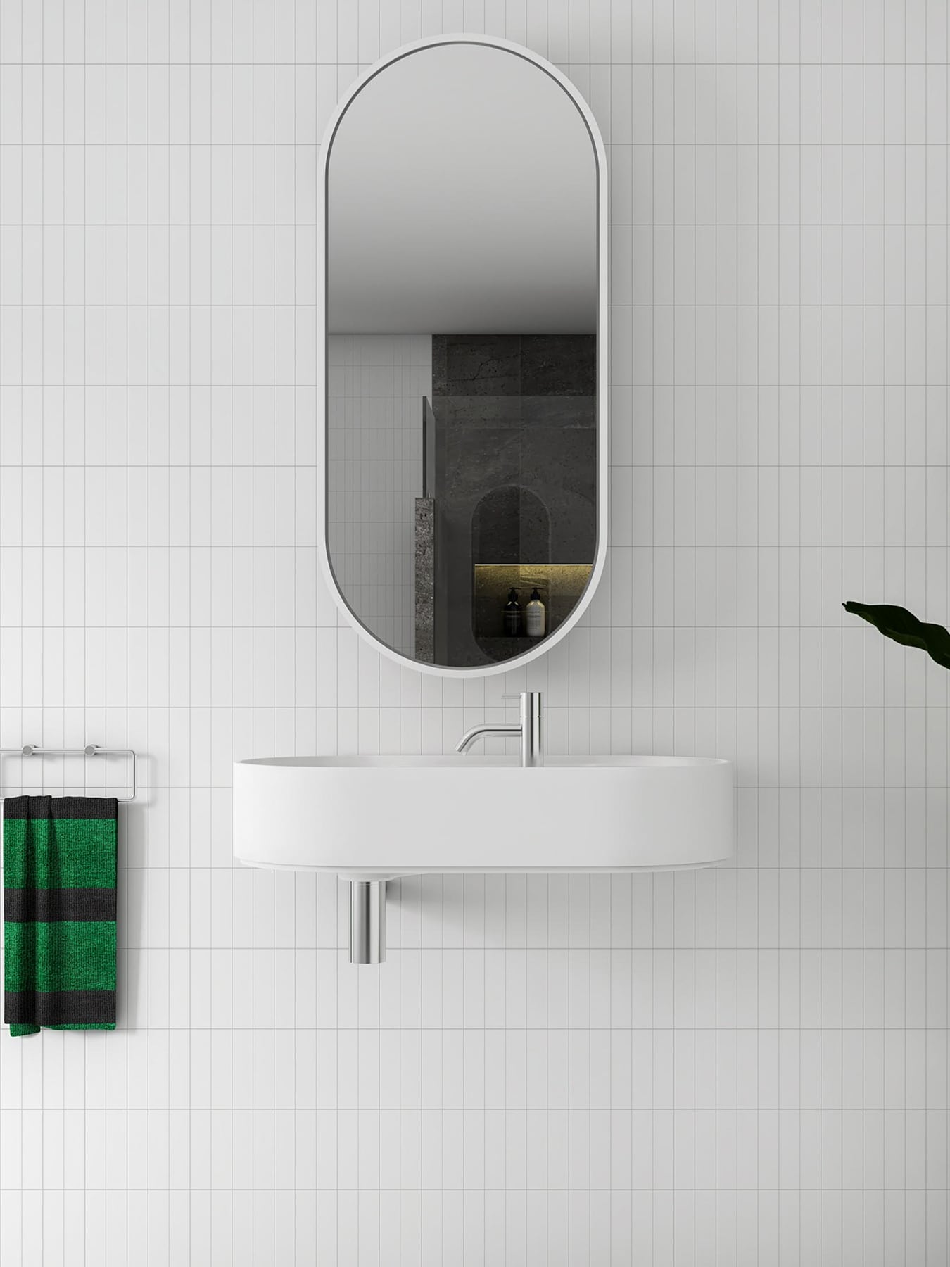 Lune 750 Wall Basin | Premium Bathroomware | Basins, Baths & Vanities