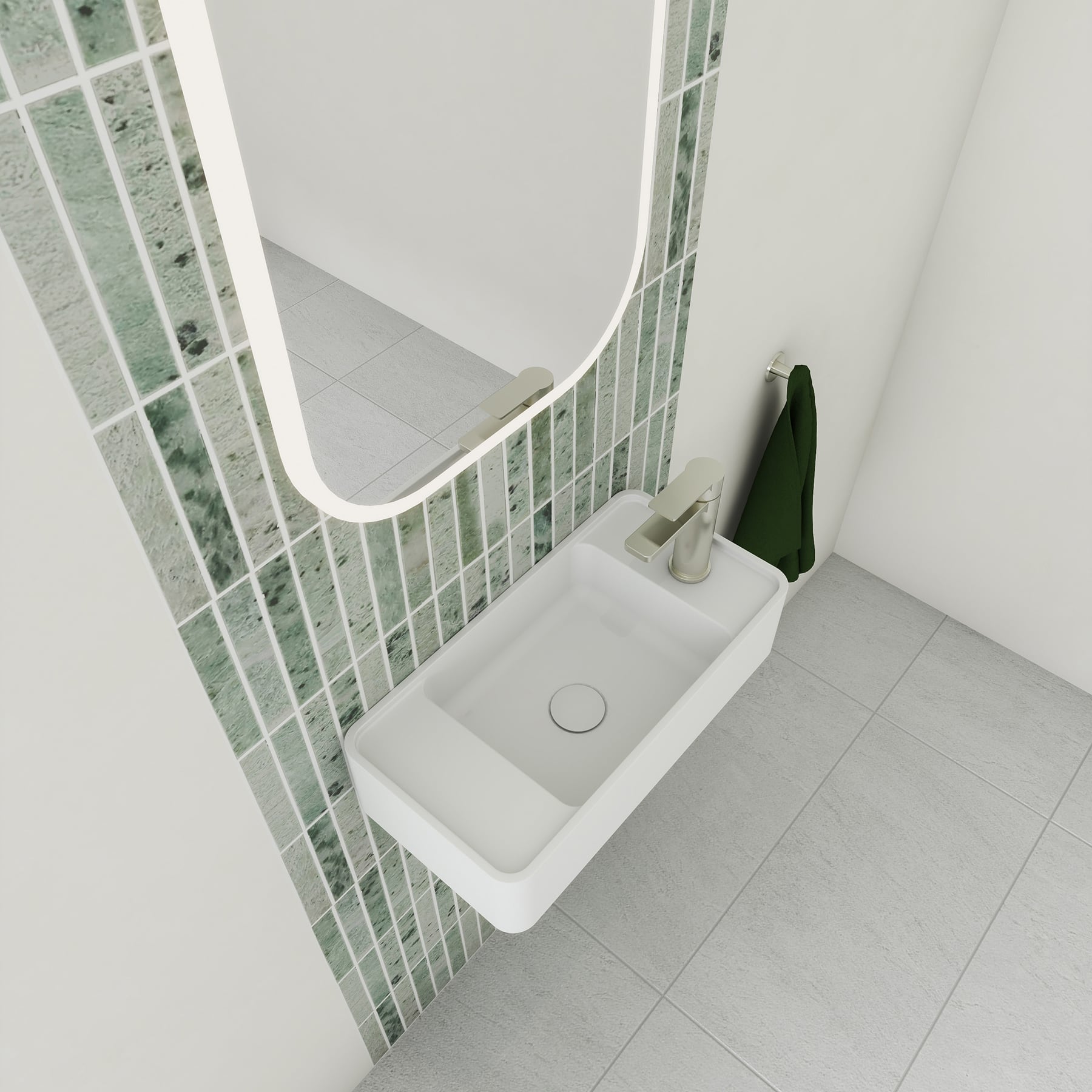 MOD 500 Wall Basin | Premium Bathroomware | Basins, Baths & Vanities